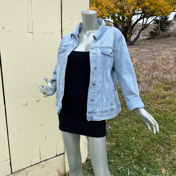 Universal Thread | Jackets & Coats | Distressed Denim Jacket By ...